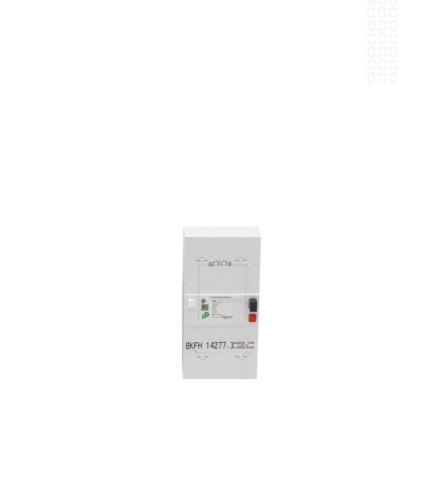 DISJONCTEUR 2F 10/30A GARDY - BniDark