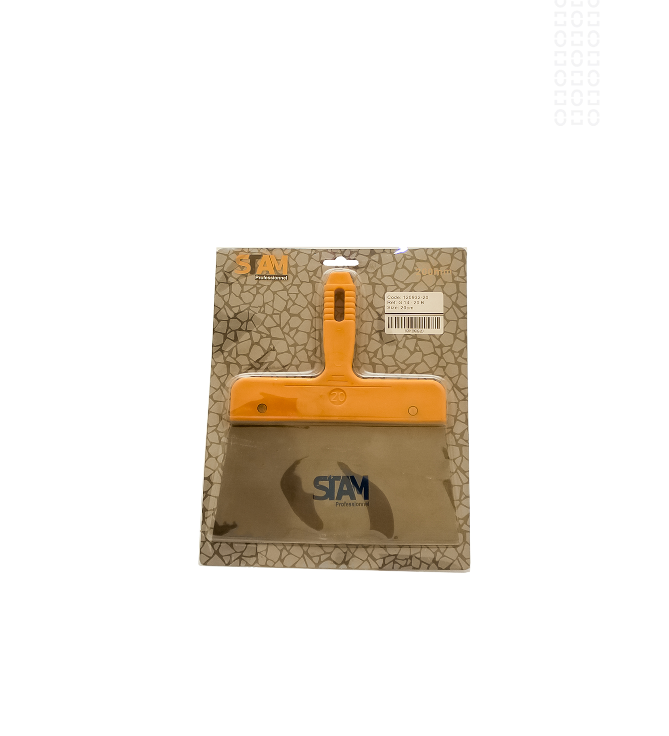 GRATOIRE 20ACIER BLISTER M-PLASTIQUE - BniDark