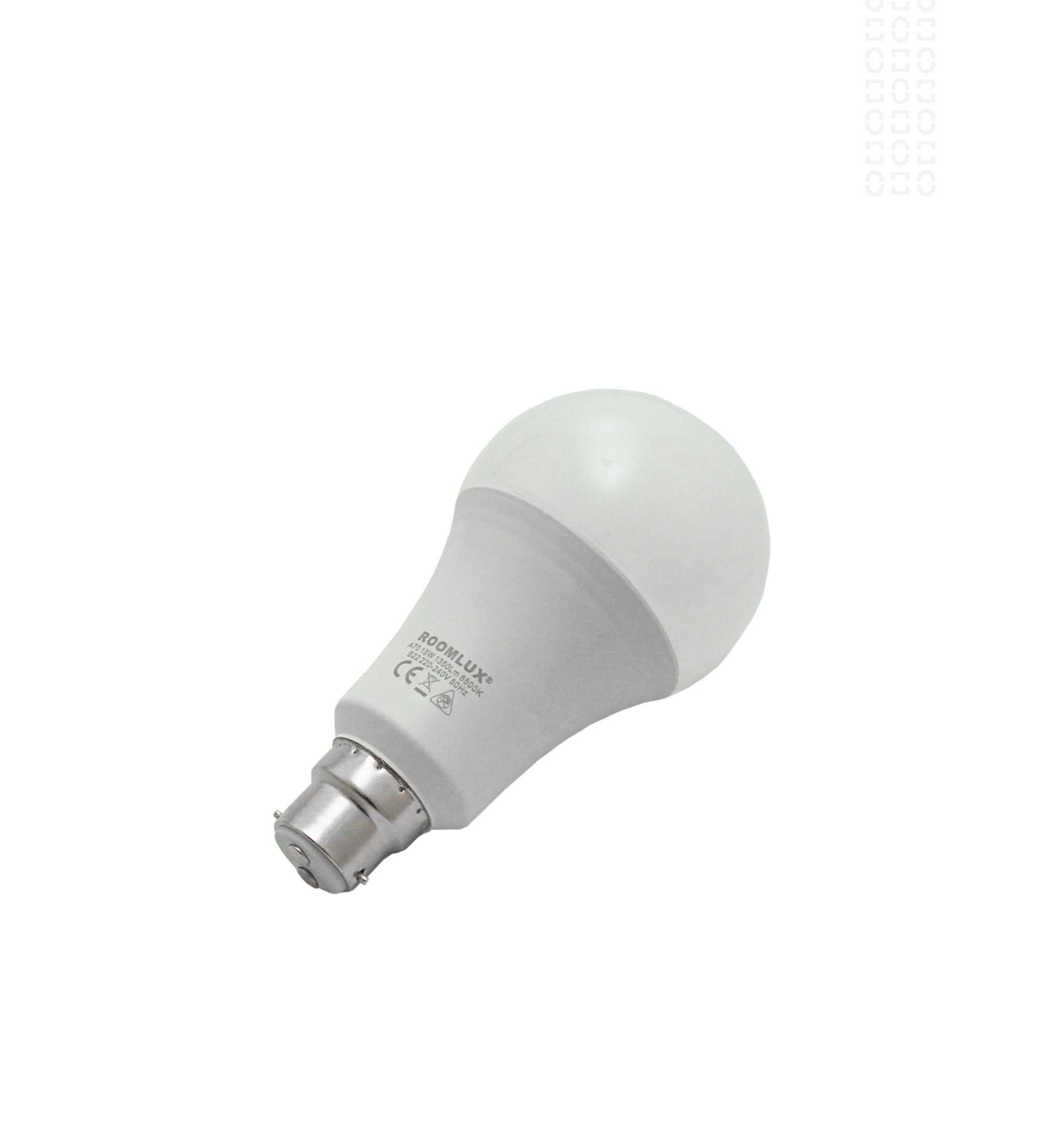 LAMPE LED 15W B22 WH ROOMLUX - BniDark